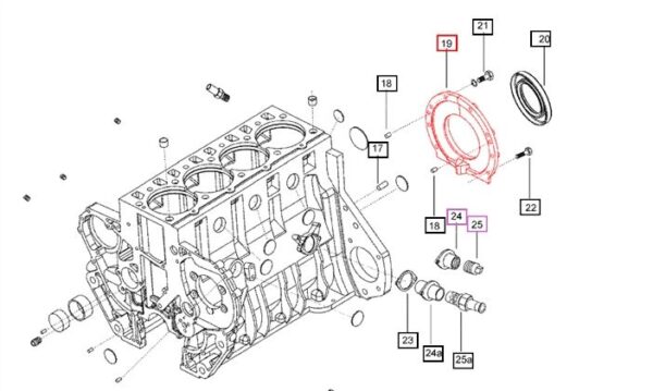 RETAINER REAR OIL SEAL | Statista Tractor Parts