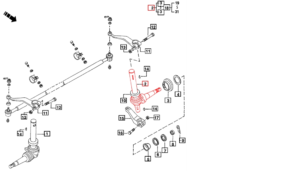 KNUCKLE CPT STEERING RH | Statista Tractor Parts