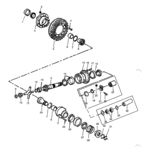 Bearing Rear, PTO Shaft | Statista Tractor Parts